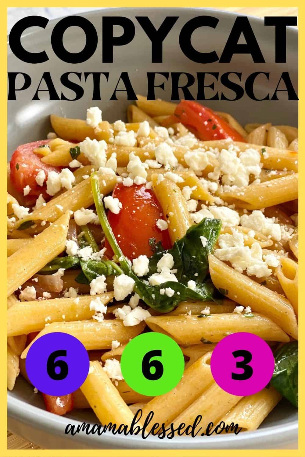 Copycat Noodles and Company Pasta Fresca Recipe - A Mama Blessed